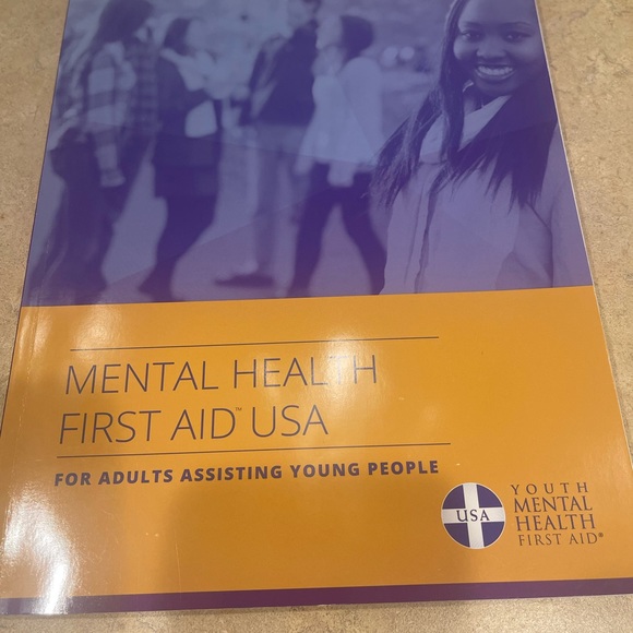 Other | Mental Health First Aid Usa Book | Poshmark